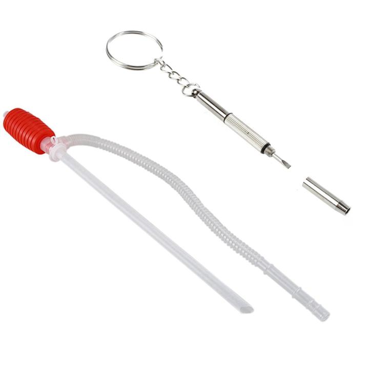 Mini screwdriver 3 in 1 flat nut Hexagonal hollow Keychain sunglasses ...