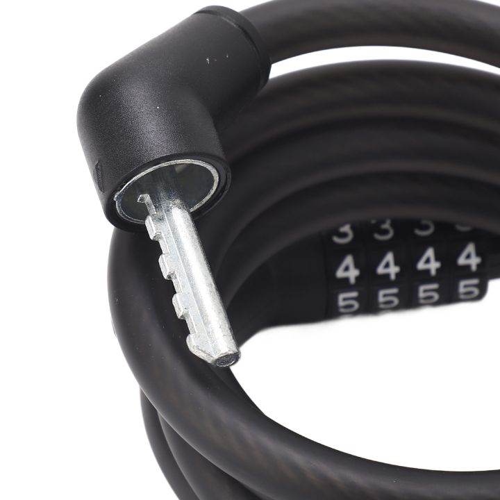 Bike Cable Lock PVC Sheath Strong Toughness Steel Wire Winding Bike ...