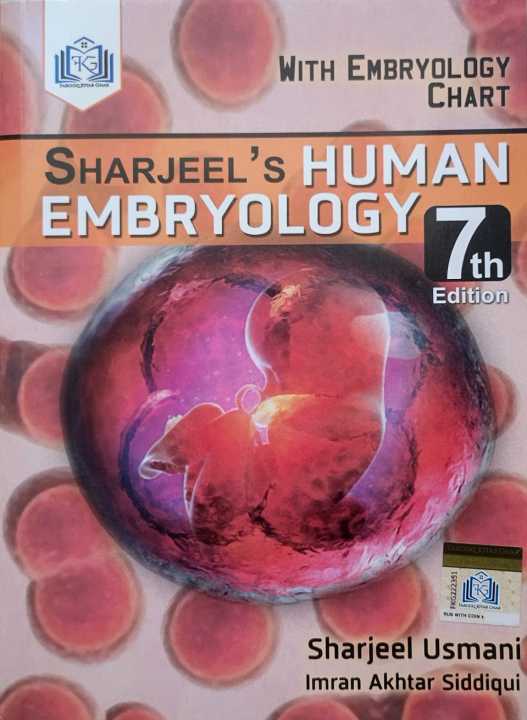 Sharjell's Human Embryology with Embryology Chart 7th Edition by ...