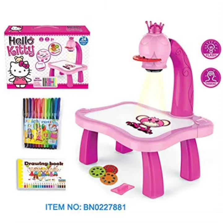 Hello kitty Projector toy (with stencils)Box packed,Cell operated ...