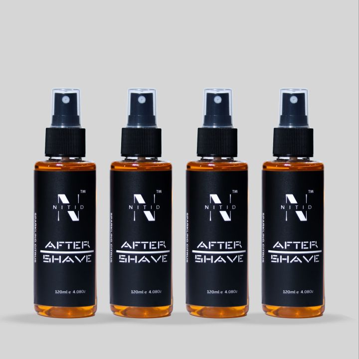 PACK OF 4 NITID MEN,S AFTER SHAVE SPRAY(120ml) | Daraz.pk