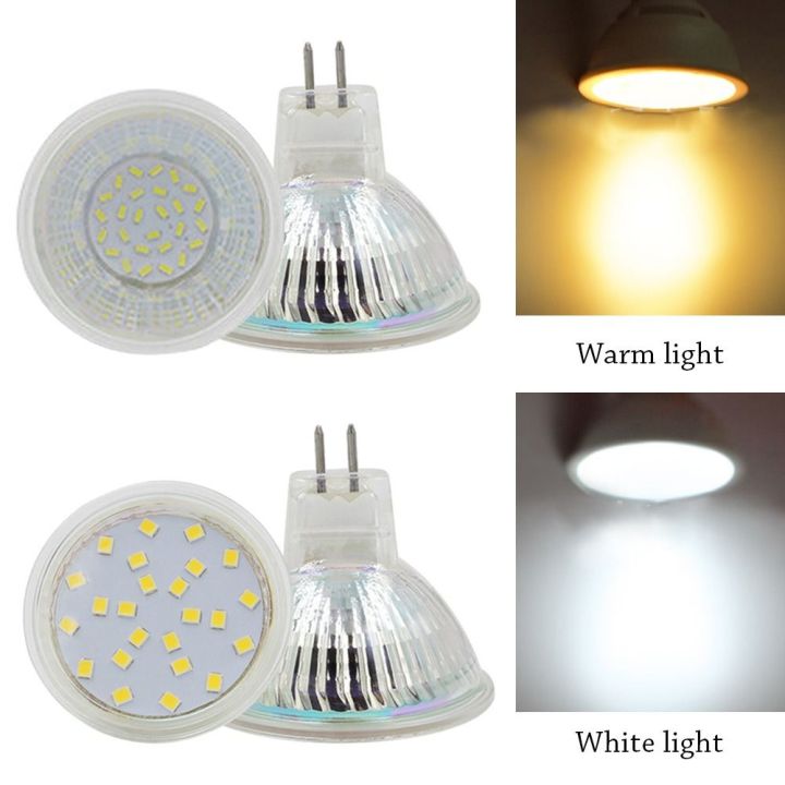 Warm 5W/3W Mini Bi-Pin Base LED Light Bulbs MR11/MR16/GU10 Halogen Bulb ...