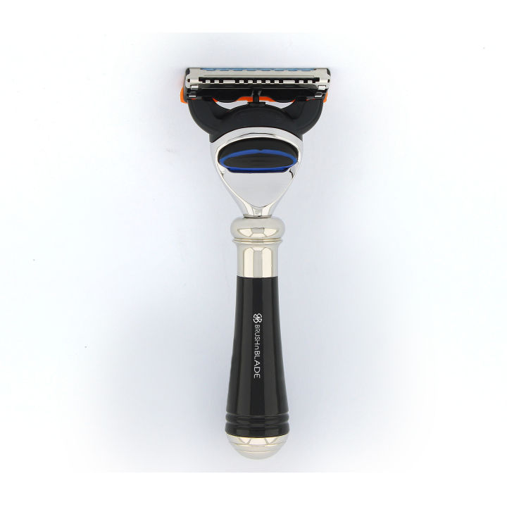 BrushnBlade 5-Edge Shaving Razor for Men & Women – Portable Travel ...