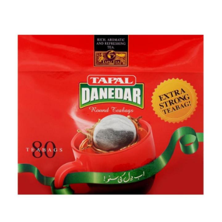 Tapal Danedar Tea Extra Strong Tea Bags 80-Pack | Daraz.pk