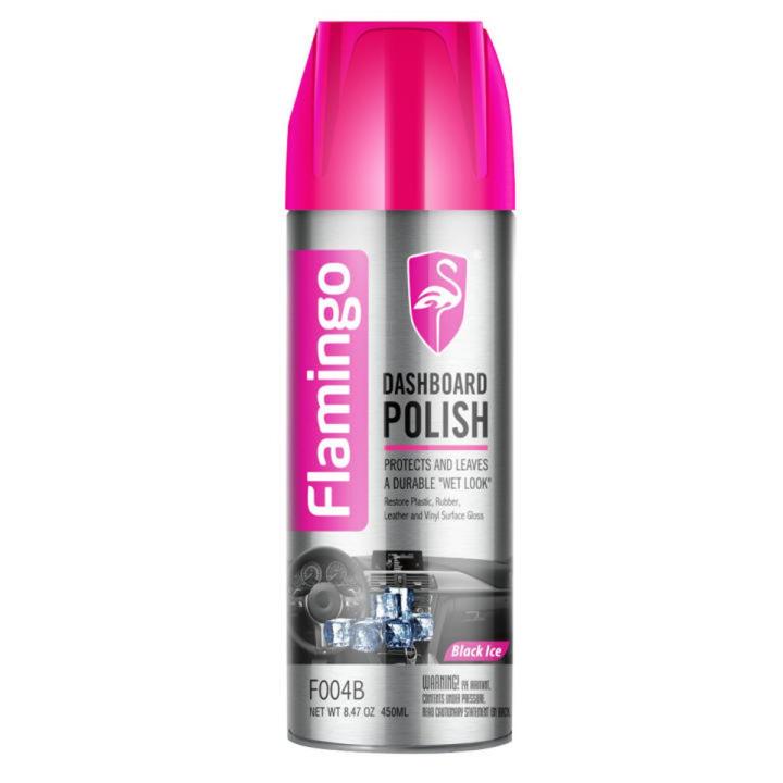 Flamingo Dashboard Polish – 450 ml – Black Ice | Daraz.pk