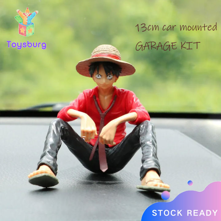 One Piece 13cm Luffy Funny Japanese Anime Movable Figure Toy Figure ...