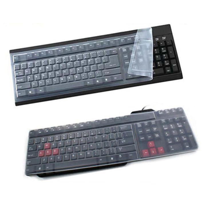 【3C VictoryEagle Store】1PC Universal Silicone Computer Keyboard Cover ...