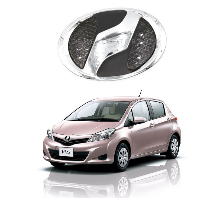 Front Grill Monogram For Toyota Vitz Model 2005 To 2015 | Daraz.pk