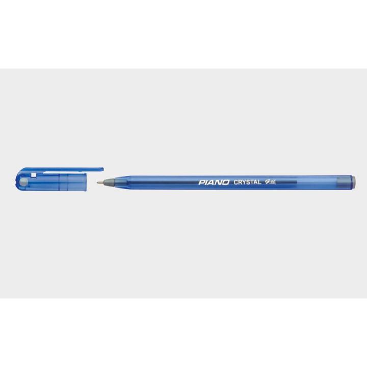 Piano Crystal Gel Pen - Blue | Daraz.pk