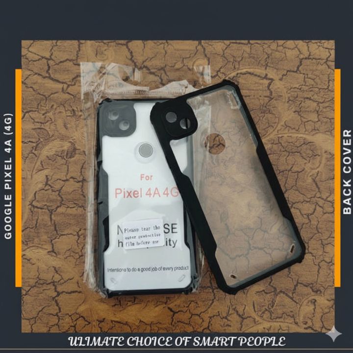 Google Pixel 4A 4G Back Cover protective clear transperent IPAKY case ...