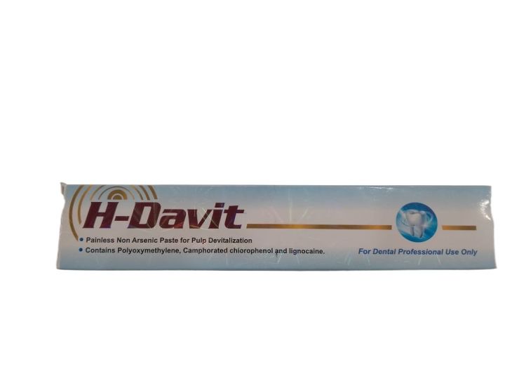 H-Davit Non Arsenic Paste for pulp devitalization for dental | Daraz.pk