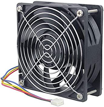 High Quality DC 12V Fast Cooling Fan with Protective Grill - Size ...