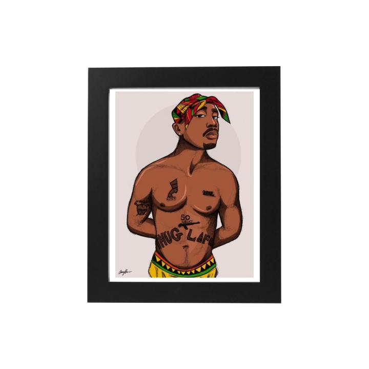 Tupac Shakur 2Pac Hip Hop Rap Music Pop Culture Teenage Posters Vinyl ...