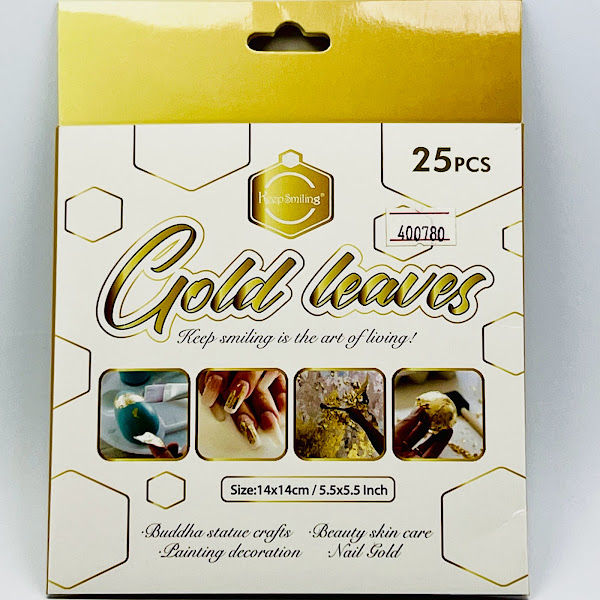 Leaves Gold Foil Flakes for Resin, Imitation Gold Foil Flakes Metallic ...