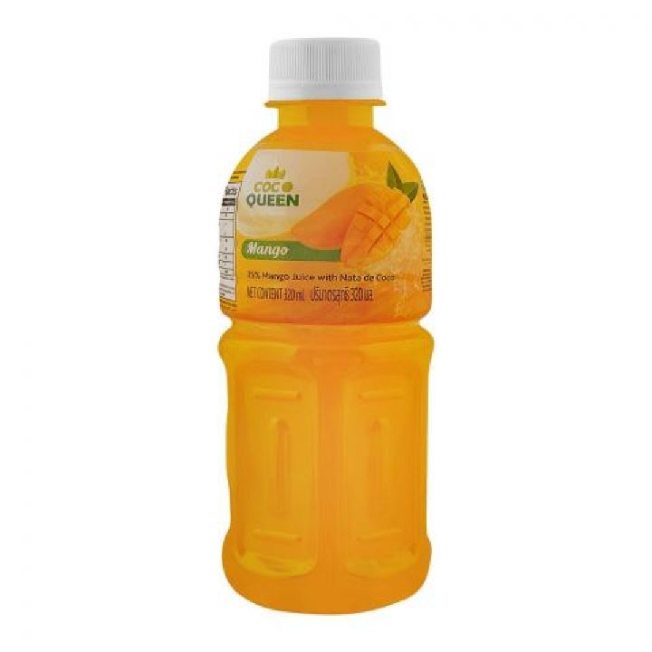 Coco Queen Nata De Coco Mango Juice, 320ml | Daraz.pk