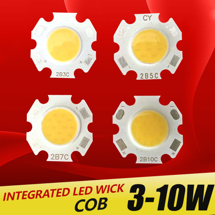 High Power Epistar Cob Led Chip 3w 5w 7w 10w Dc 10v-32v Integrated Smd For Floodlight Spotlight ...