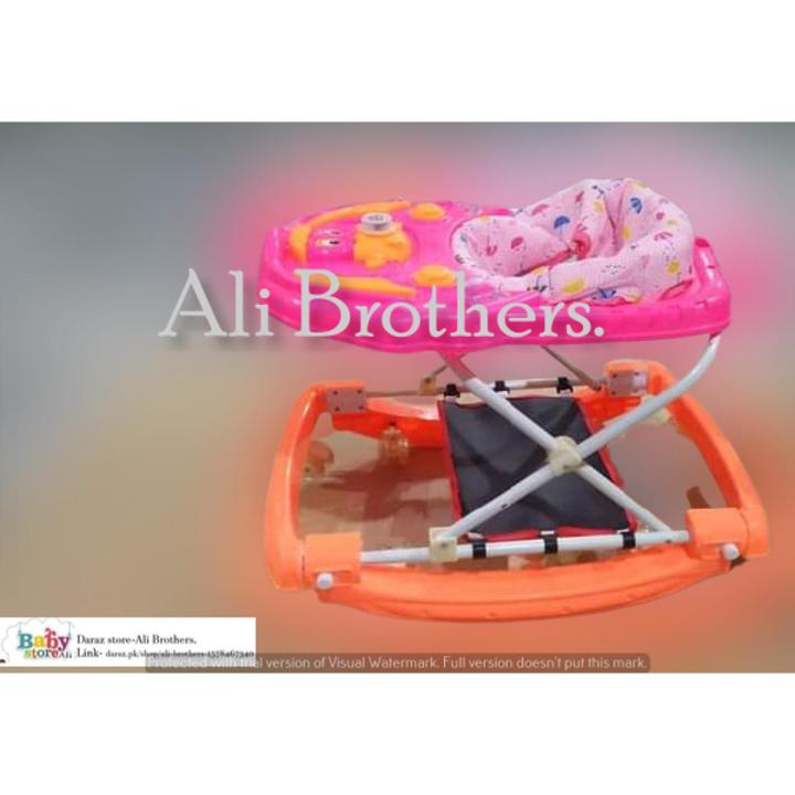 Baby 2-1 Walker Rocking & Swing, Cat Design With Lights Music Imported ...