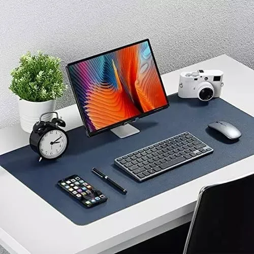 Desktop Matt 13x26 inches synthetic Leather Desk Matt \Large Size ...