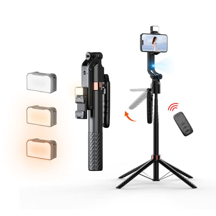 Smart A101 AI Gimbal with 360° Auto Face Tracking & Fill Light ...