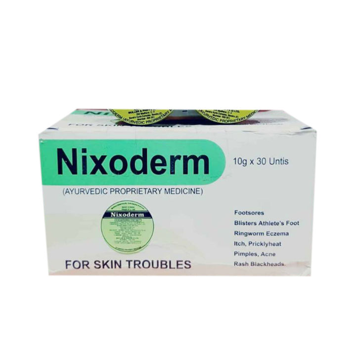 Nixoderm cream For Skin Problem (10g) Acne spots, water blisters, feet ...
