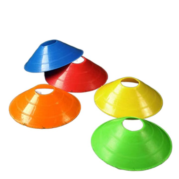 Pack OF 5 - Cricket Training Marker Disc Cones - Agility Soccer Cones ...