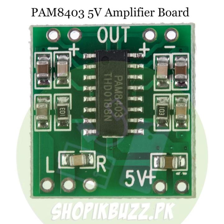 3W Digital Power PAM8403 Class D Audio Module Amplifier Board USB DC 5V ...