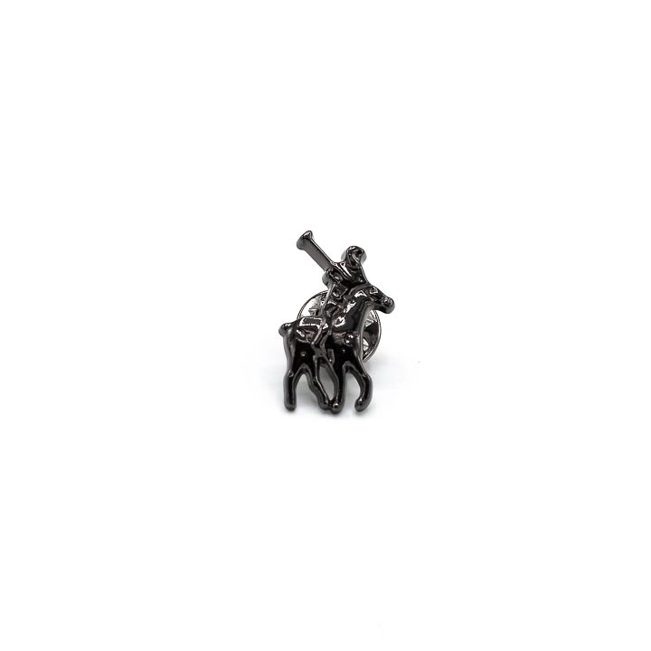 BLACK WOLF GOLDEN POLO LAPEL PIN - COAT PIN | Daraz.pk