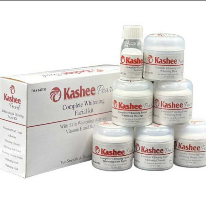 Kashee Pearl Complete Whitening Faical Kit | Daraz.pk