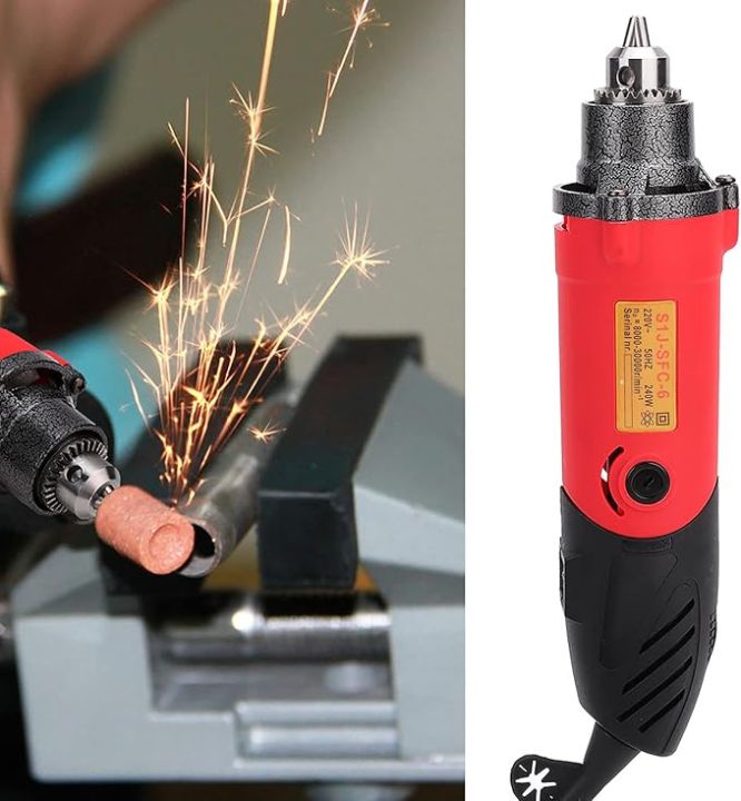 Professional Quality 240W Electric Mini Compact straight Die Grinder ...