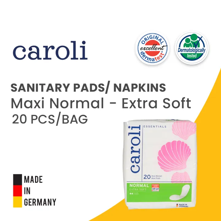 Caroli MAXI NORMAL Sanitary Pads 20 Pcs Extra Soft | Daraz.pk