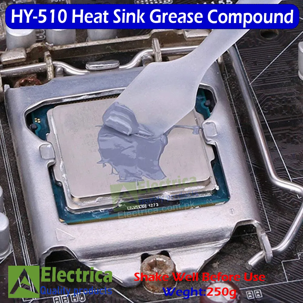 HY510 50g /250g Grey Silicone Compound Thermal Paste Conductive Grease ...
