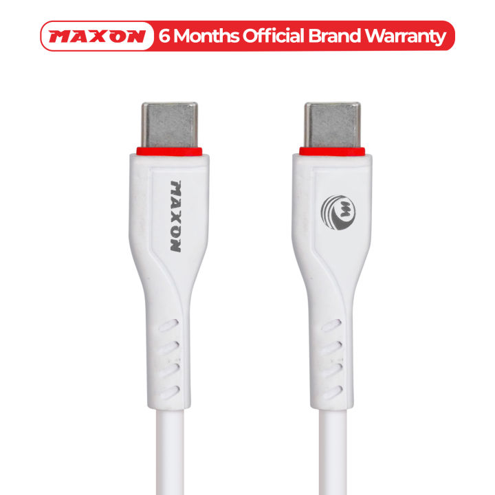 Maxon P-6C C to C type Cable 60w 3A PD Fast ultra Fast Charging | Daraz.pk