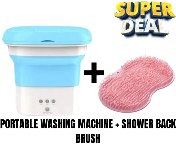 Mini Portable Washing Machine – Foldable Washing Machine with Dryer ...