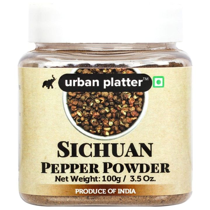 Urban Platter Sichuan Pepper Powder, 100g/3.5oz [Highly Aromatic and ...