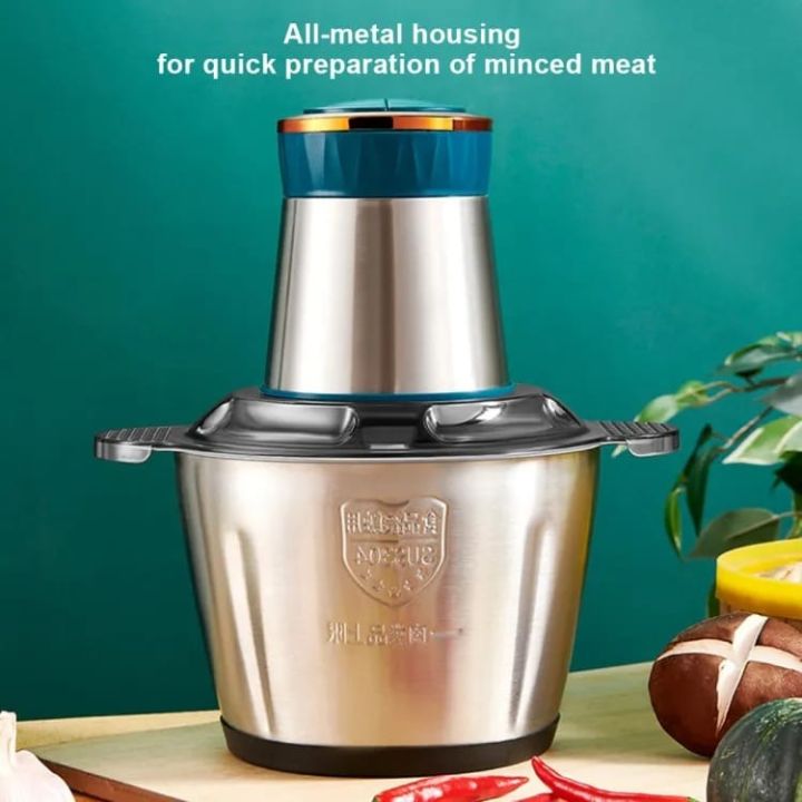Electric Meat Chopper Machine - Stainless Steel Grinder for Meat ...