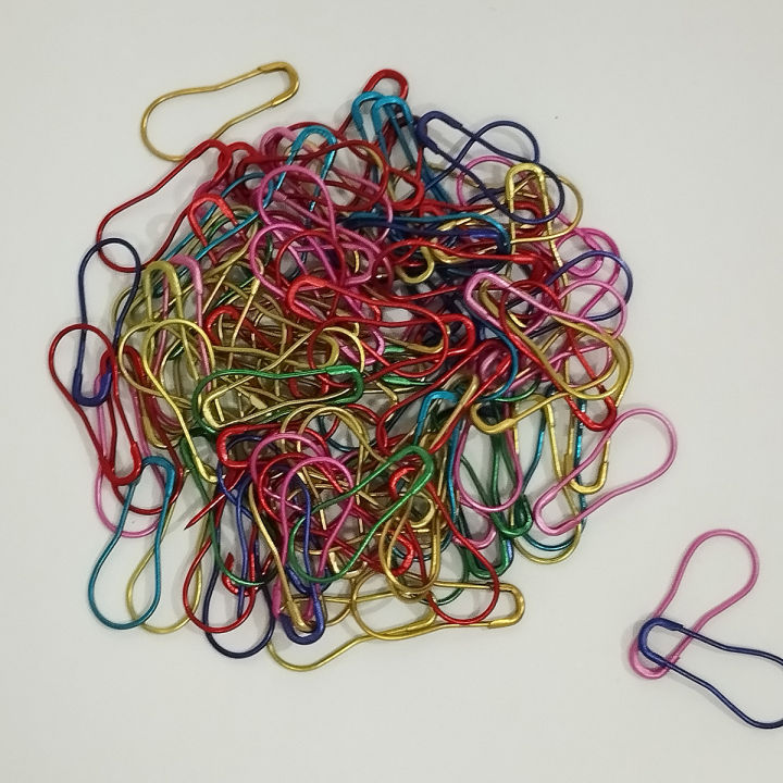 Premium Coil-less Multicolor Safety Pins for Hijab – Set of 5, Loop ...