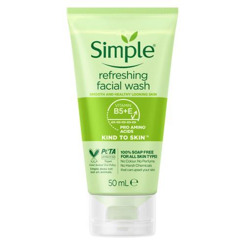 Simple Kind To Skin Refreshing Facial Wash 50ml - Original From Poland ...