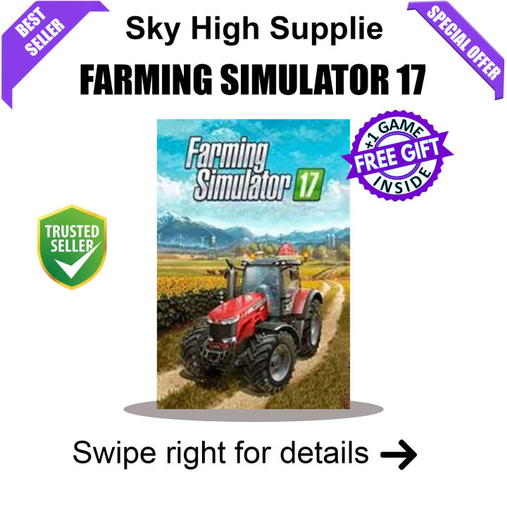 FARMING SIMULATOR 17 - GAME FOR PC (GOOGLE DRIVE/ MEDIAFIRE) - QR CODE ...