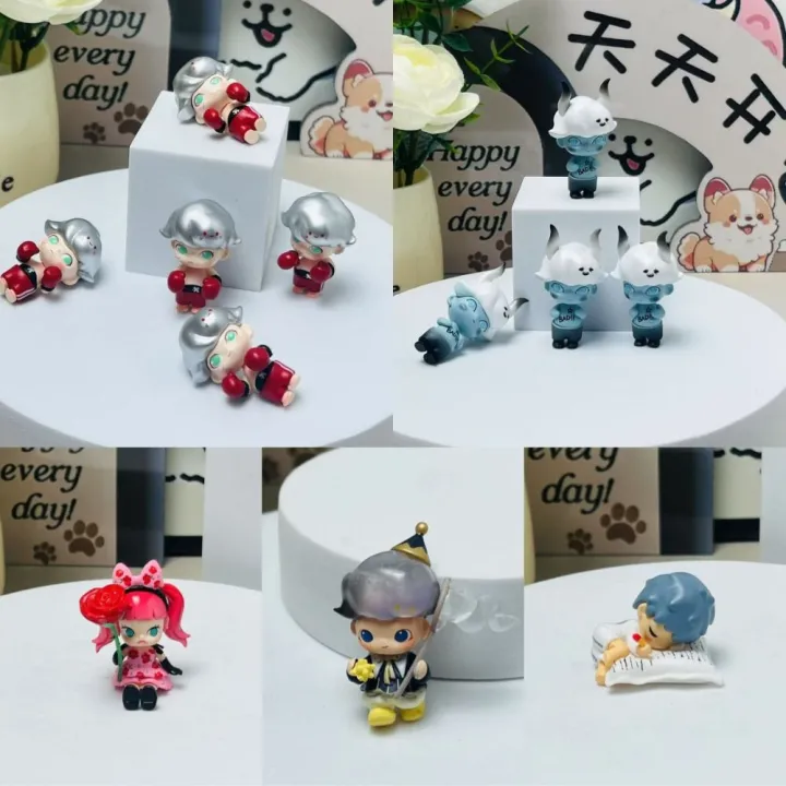 New Echo Series Hirono Blind Box POP MART Dimoo Retro Series Desktop ...