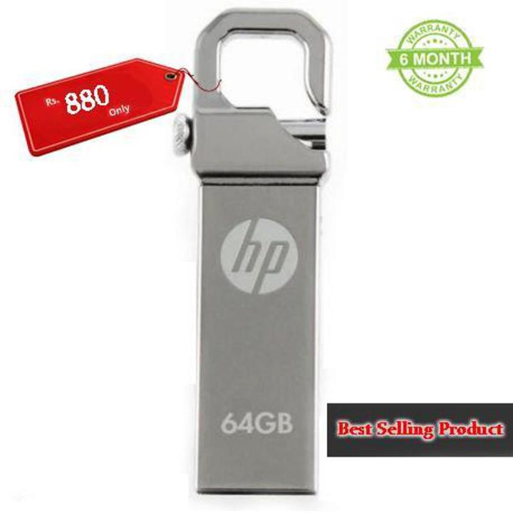 64GB USB Flash Drive - Silver | Daraz.pk
