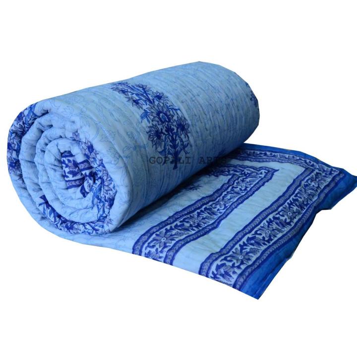 single bed Double Bed Razai Quilt Vicky Lucky Razai Comforters Imported ...