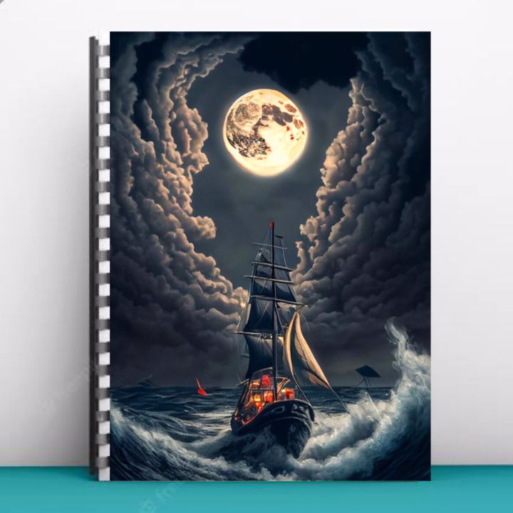 SEA SCENERY A4 (1180) NOTEBOOK | Daraz.pk