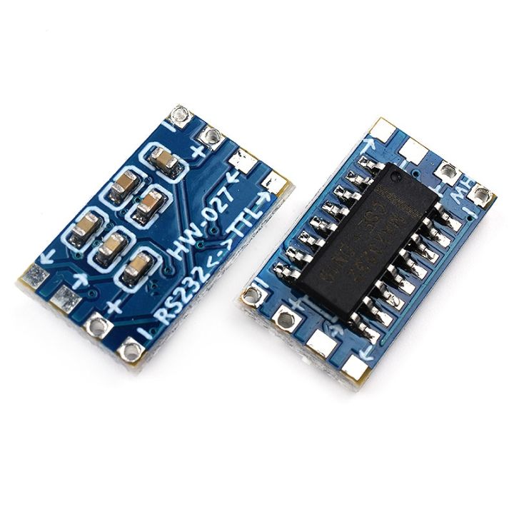 10PCS Mini MAX3232 RS232 to TTL Serial Port Leavel Converter Brush ...