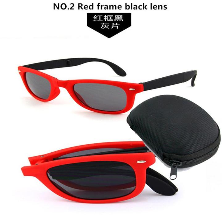 Folding Glasses Brand Design Mirrored Sunglasses Folded Oculos De Sol ...
