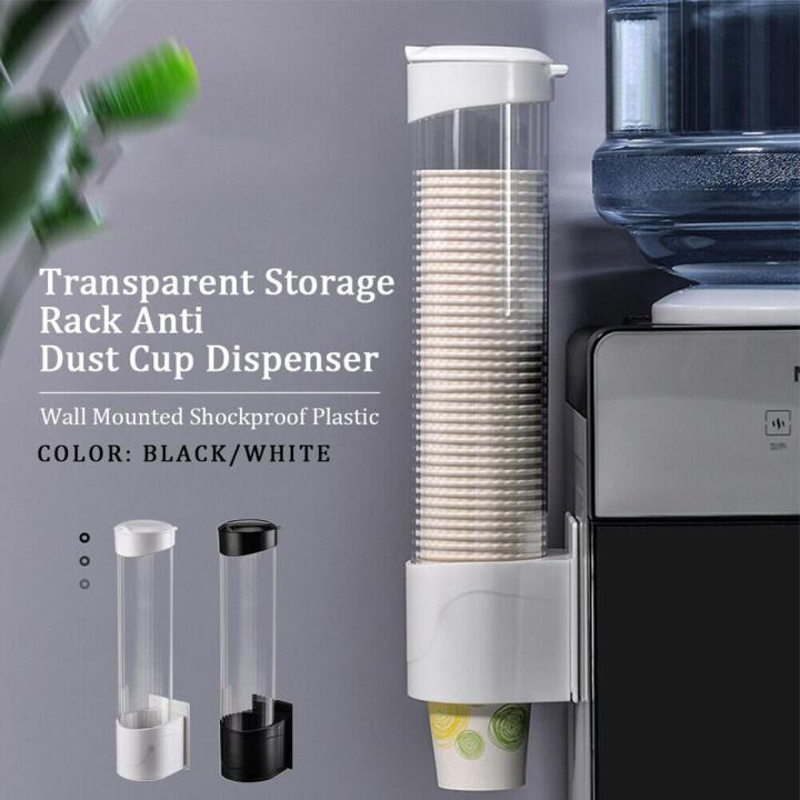 70 Cups Paper Cup Dispenser Plastic Cups Holder Disposable Automatic ...