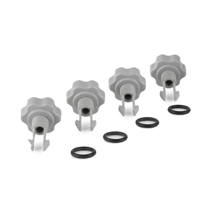 4 Pack for Intex 25002 Set of Air Release Valves Parts with O Rings for ...