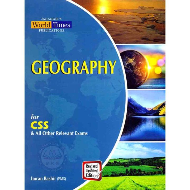 Jahangir's World Times Geography Book for CSS, By Imran Bashir | Daraz.pk