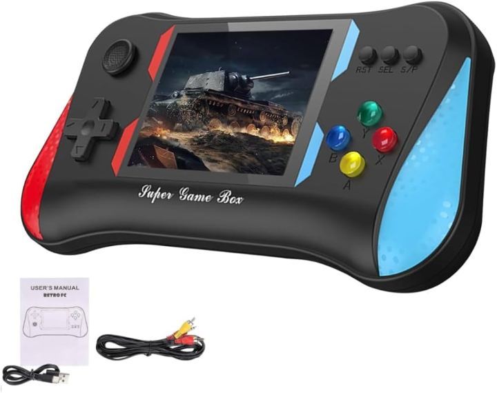 New X7M Portable Mini Retro SUP Handheld Game Console / 500 Built-in ...