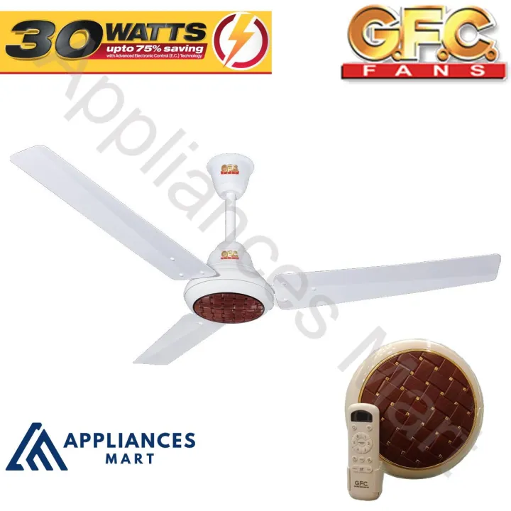 GFC 30 Watts Inverter Ceiling Fan Ravi Model 56 Inch | Daraz.pk