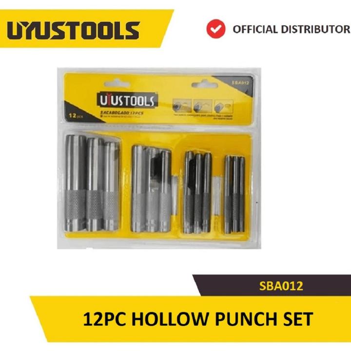 UYUSTOOLS SBA012 12PC HOLLOW PUNCH SET | Daraz.pk